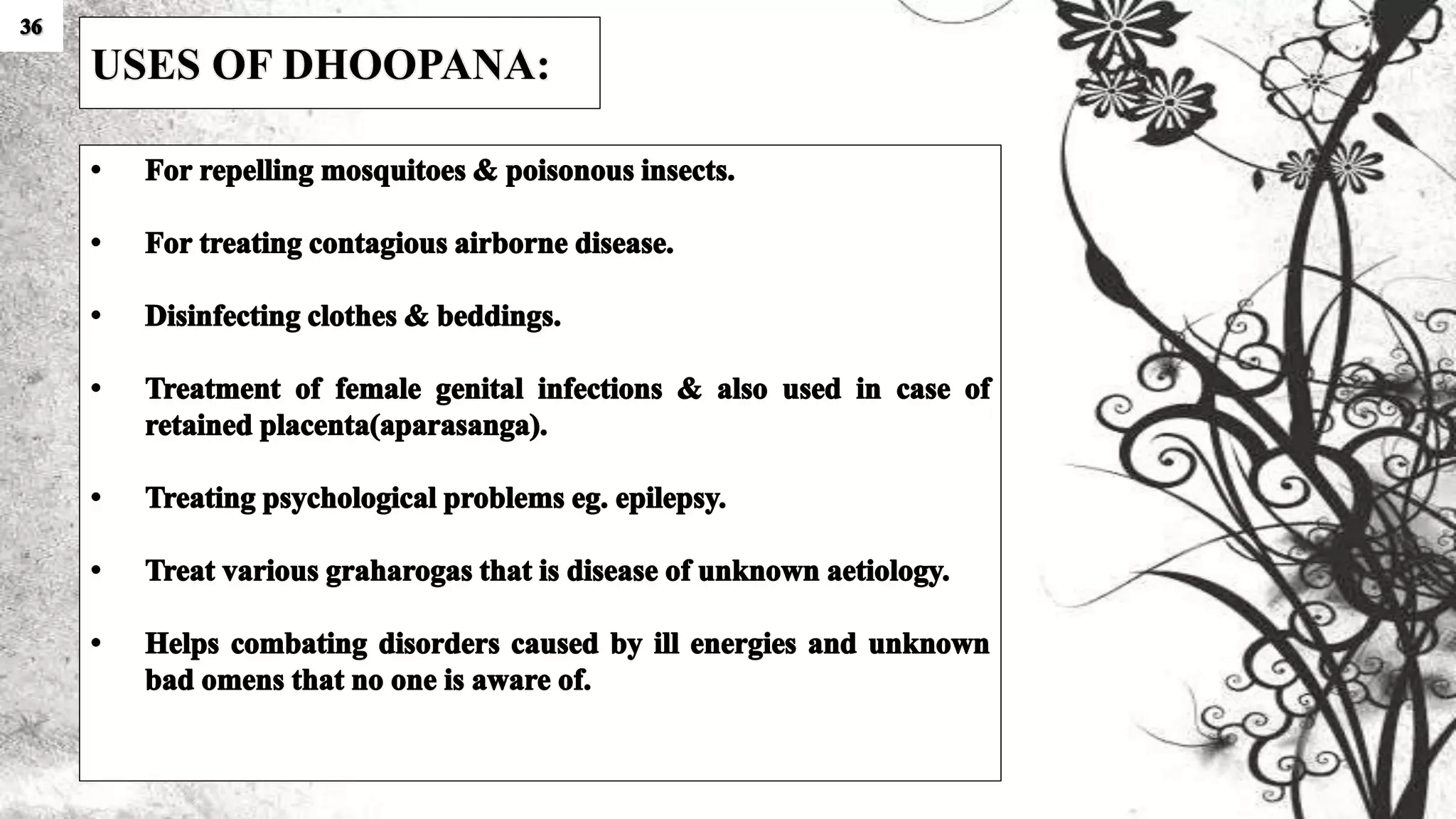 Ayurvedic approach in prevention of nosocomical infections by Dhoopan ...