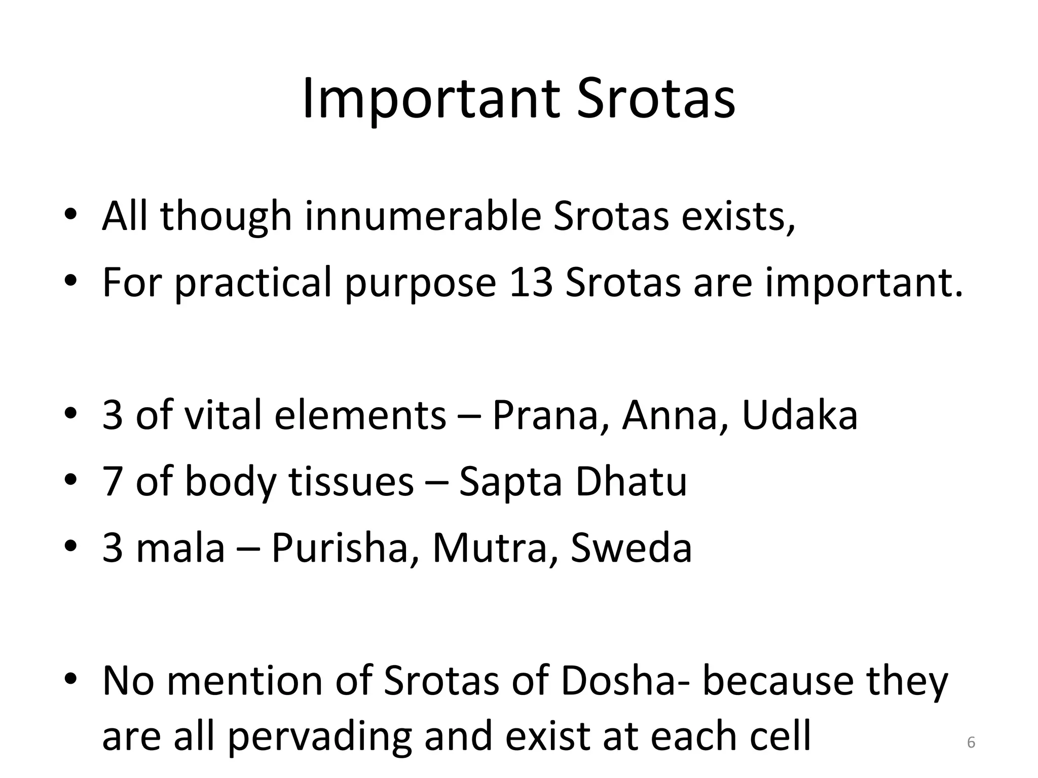 Ayurvedic concept of srotas | PDF