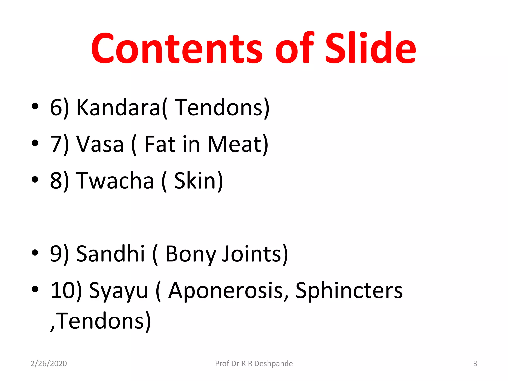 Ayurvedic concept of upadhatu | PDF