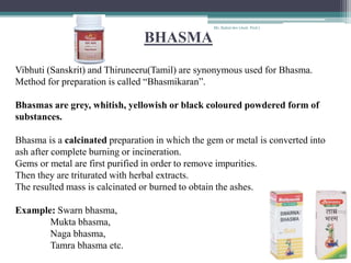 AYURVEDIC FORMULATION; Herbal Drug Technology-6th semester.pptx