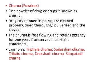 Ayurvedic formulations.pptx | Pharmaceutical Drugs | Medical Health