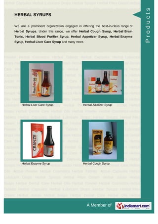 Uniroyal Herbals, Chandigarh, Herbal Capsules | PDF