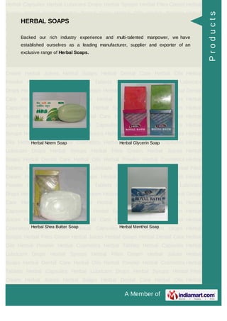 Uniroyal Herbals, Chandigarh, Herbal Capsules | PDF