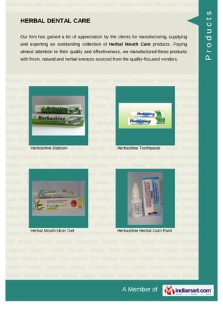 Uniroyal Herbals, Chandigarh, Herbal Capsules | PDF