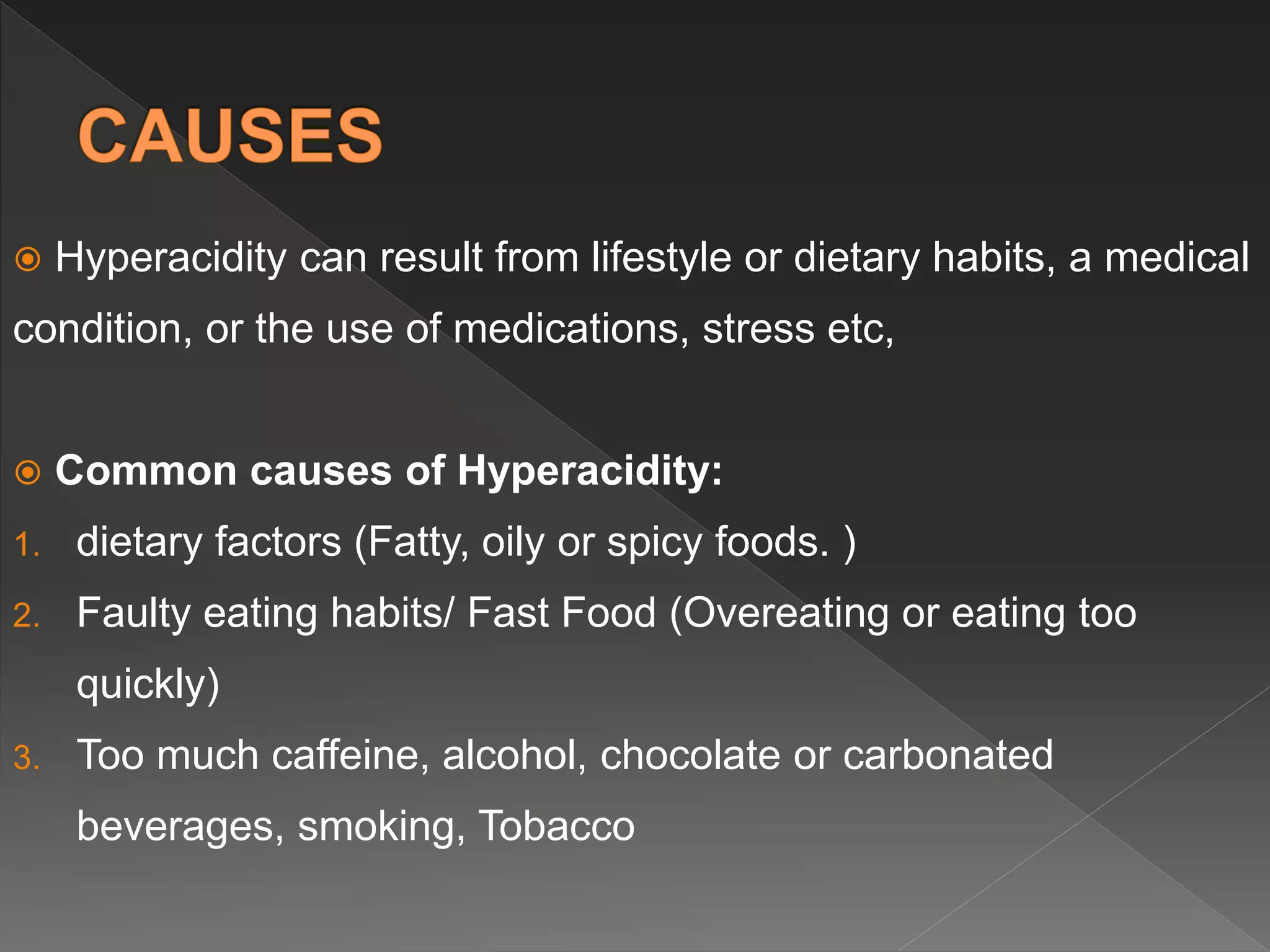 Ayurvedic management of acidity | PPTX