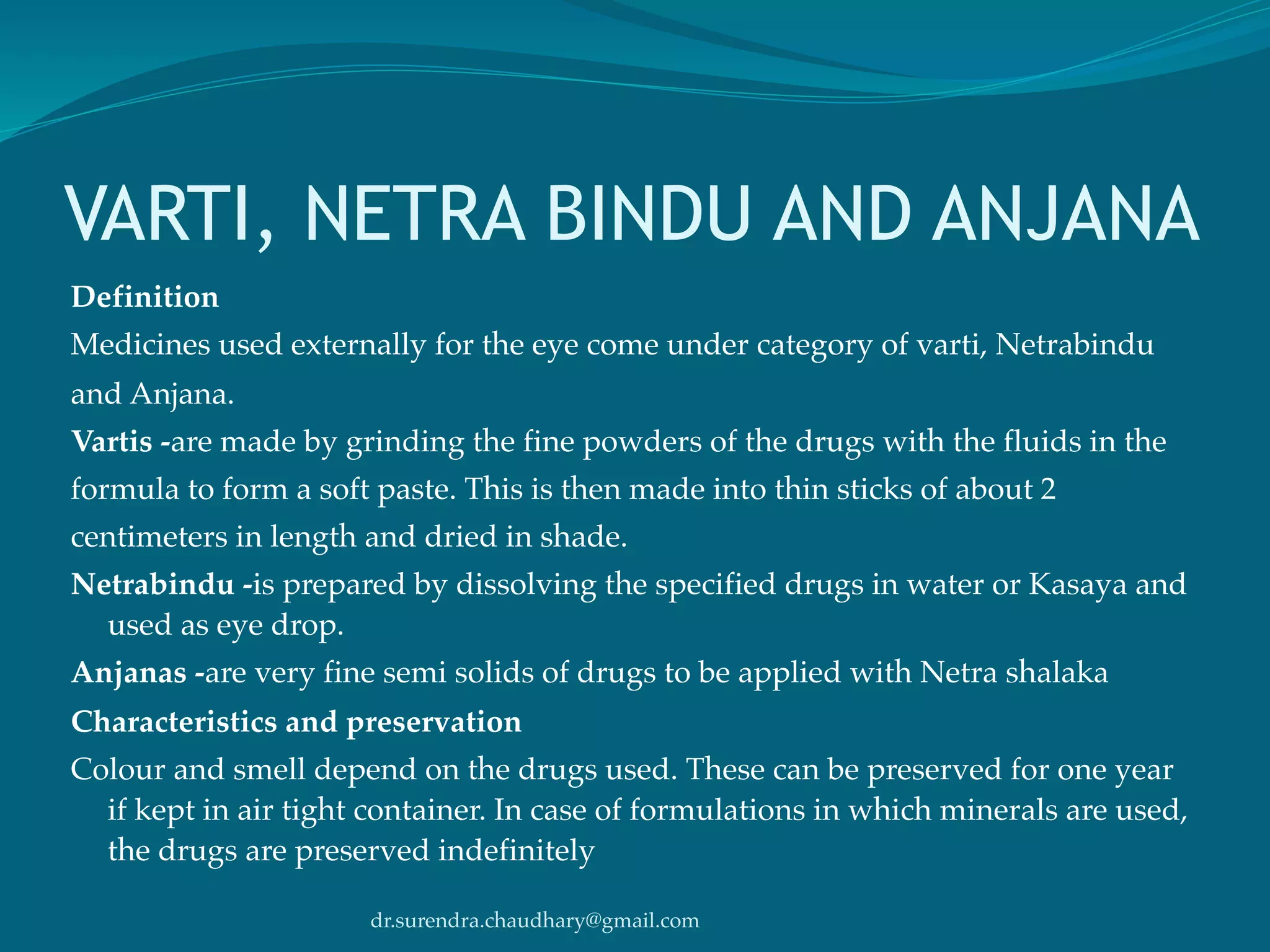 Ayurvedic pharmaceutical forms | PDF