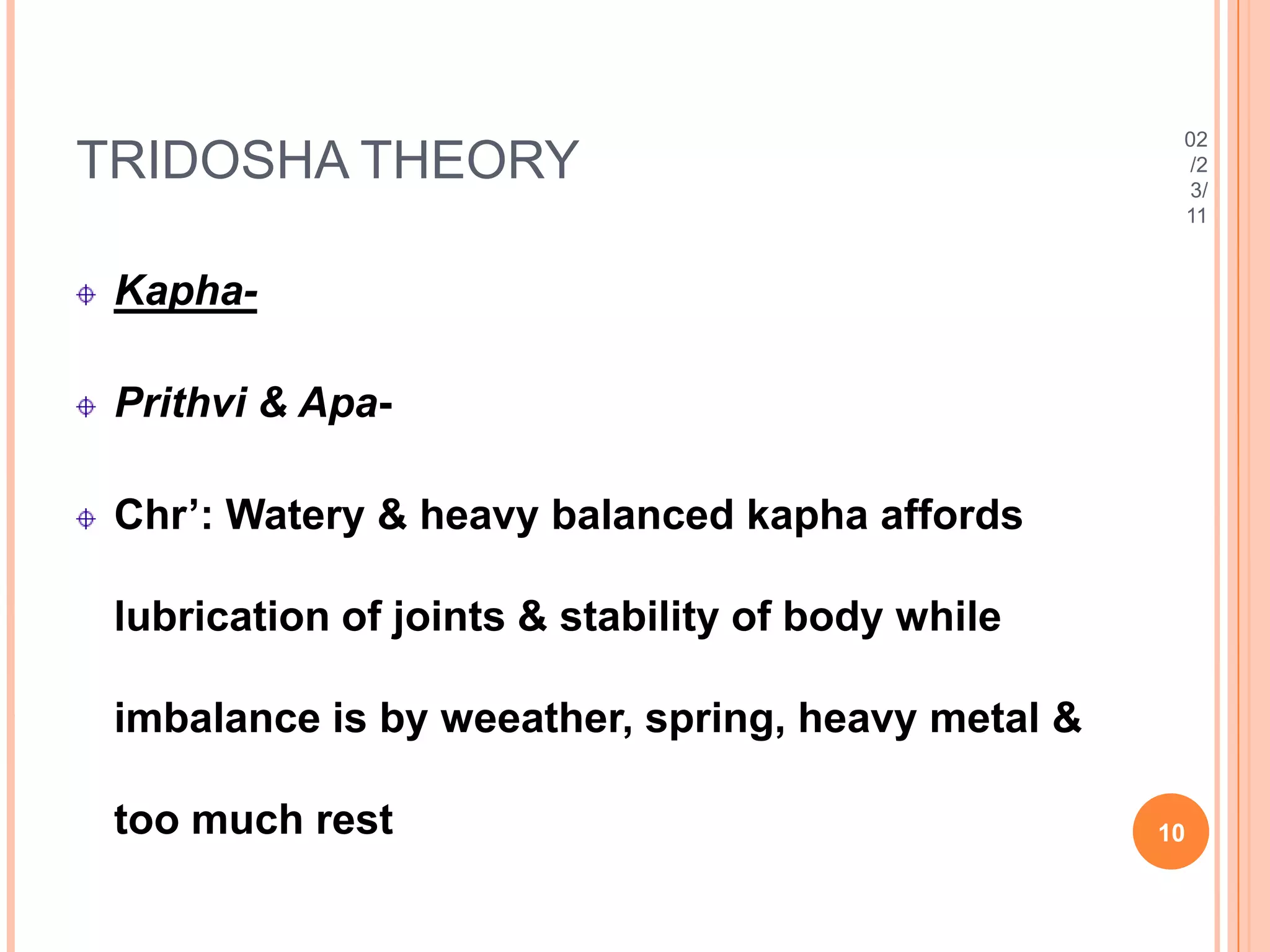 Ayurvedic system of medicine | PPSX