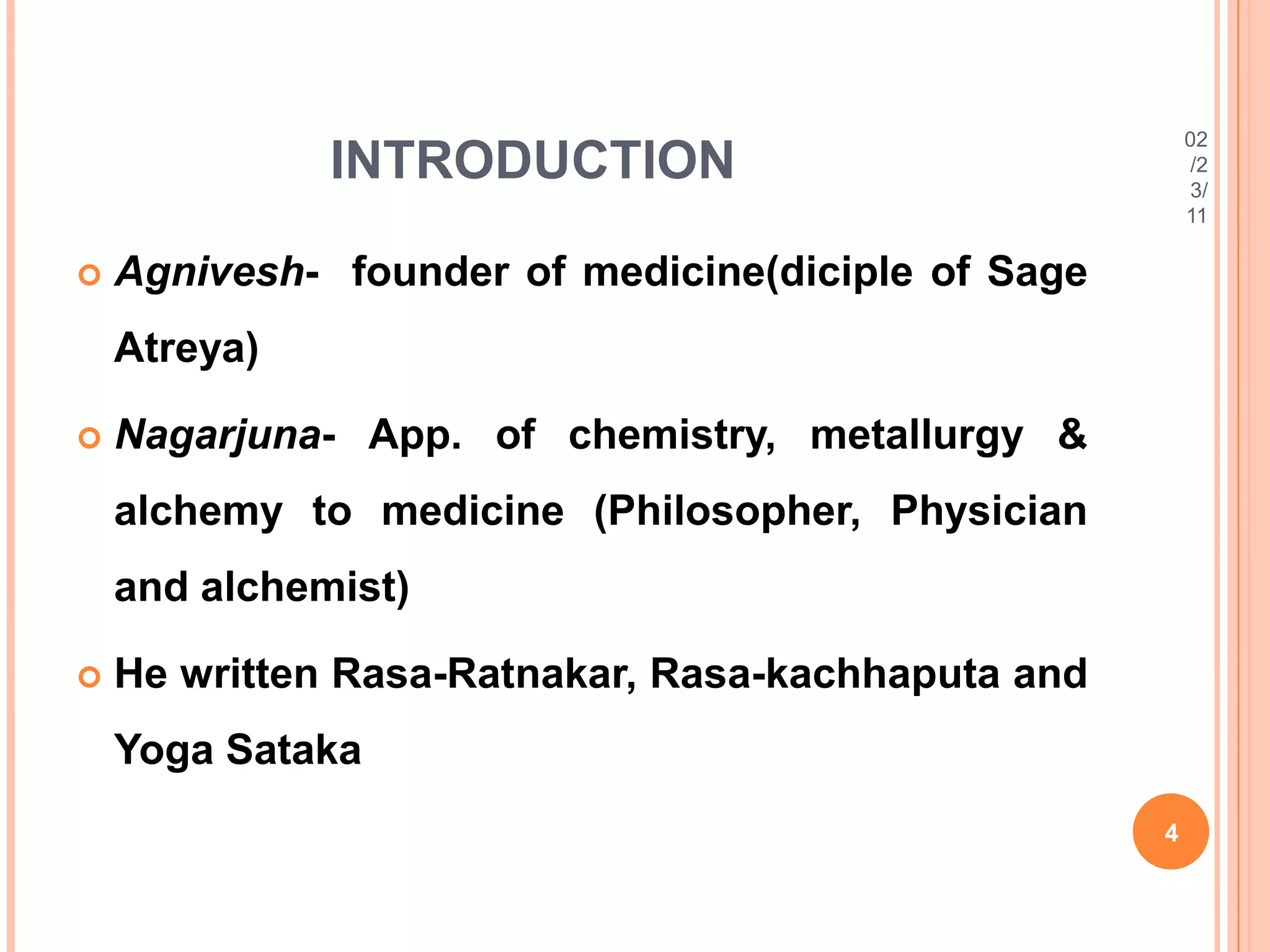 Ayurvedic system of medicine | PPSX