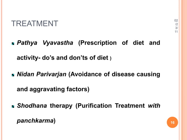 Ayurvedic system of medicine | PPSX | Alternative Medicine | Wellness