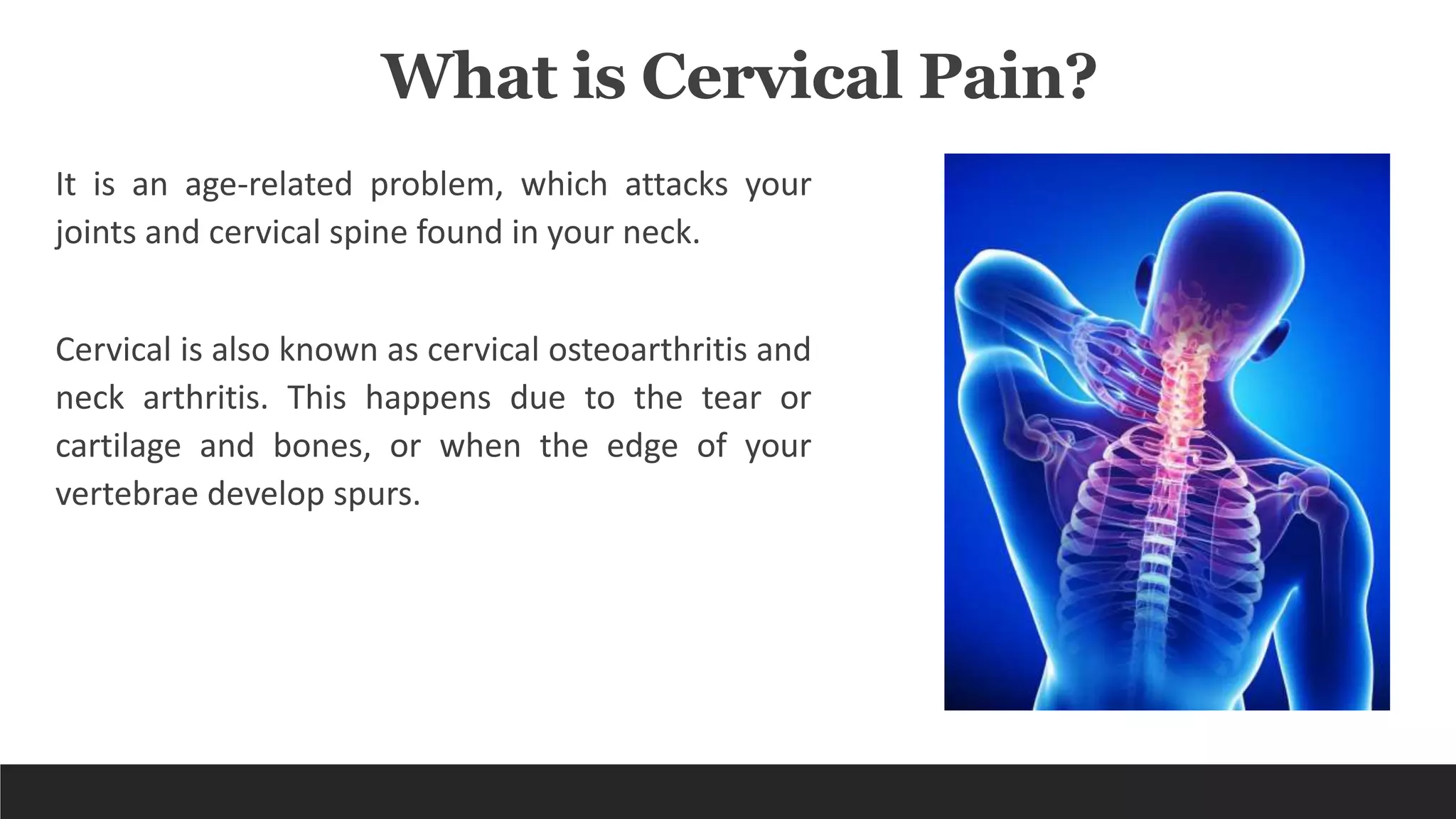 Ayurvedic treatment for cervical pain | PPT