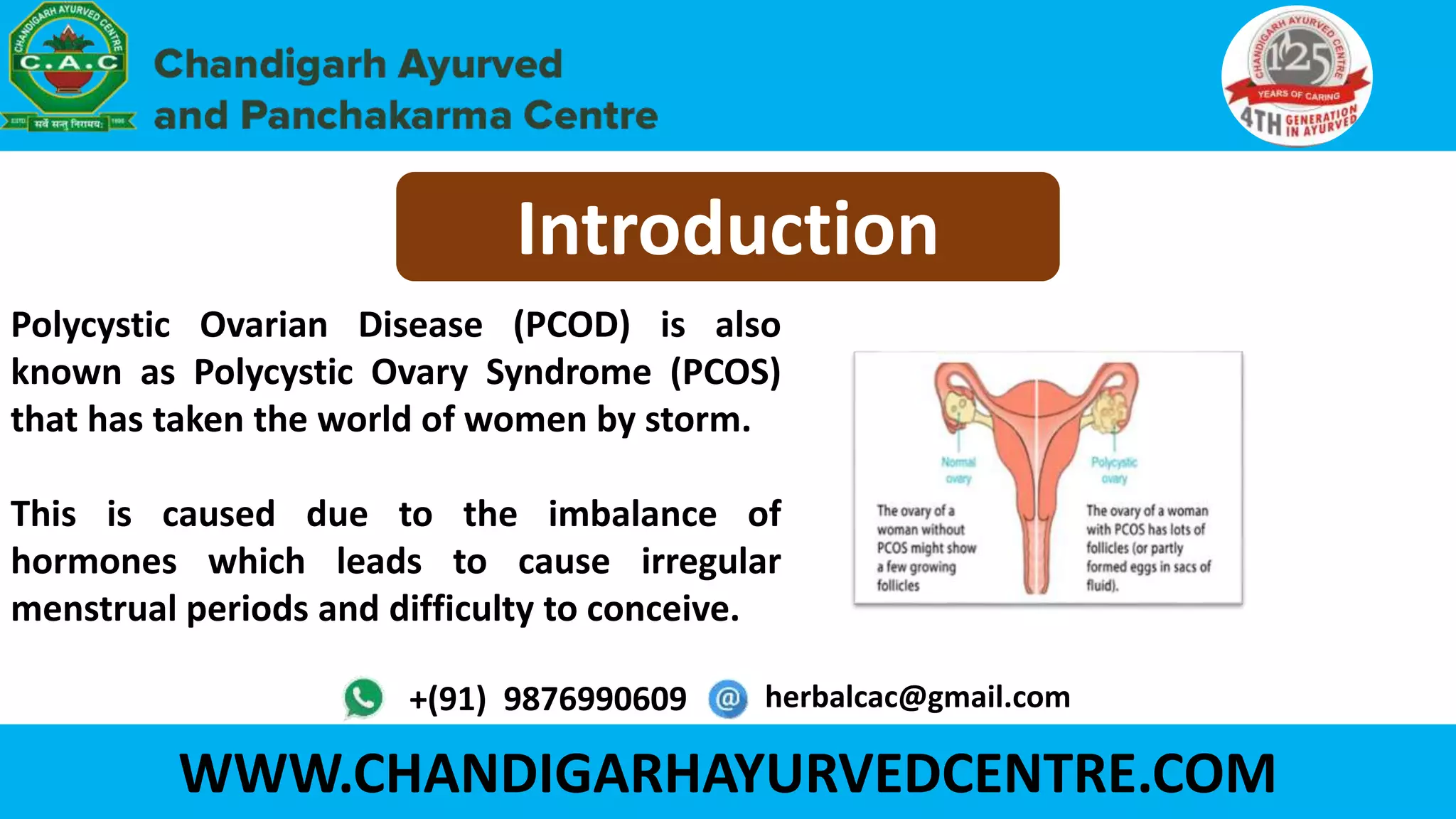 Ayurvedic treatment for pcod | PPTX