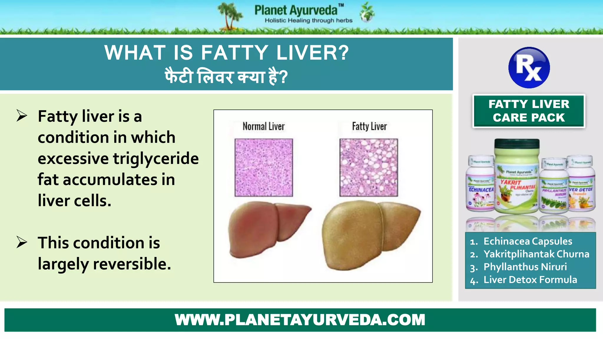 Ayurvedic Treatment for Fatty Liver Cure | PPTX
