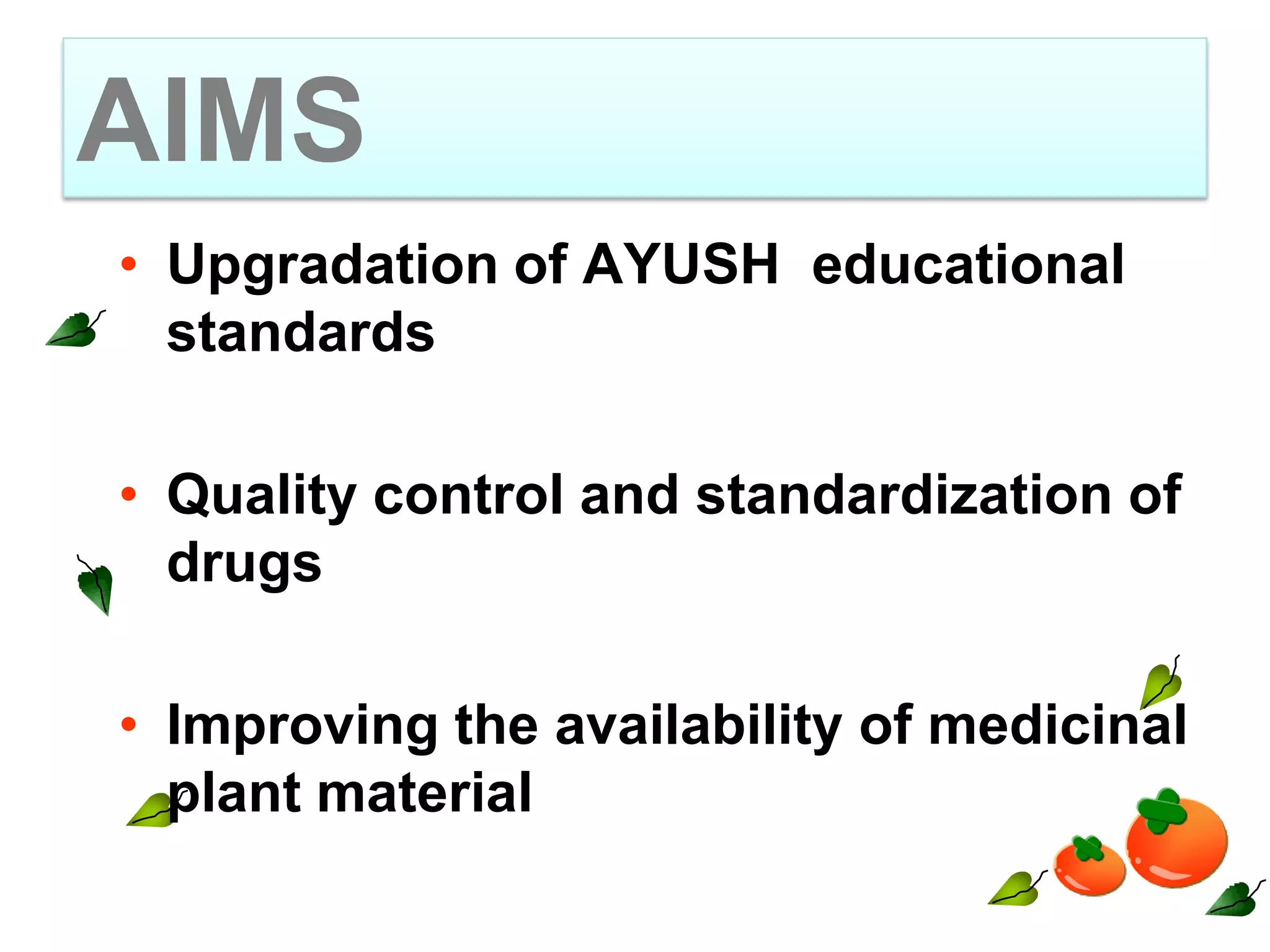 NATIONAL POLICY ON Ayush | PPTX