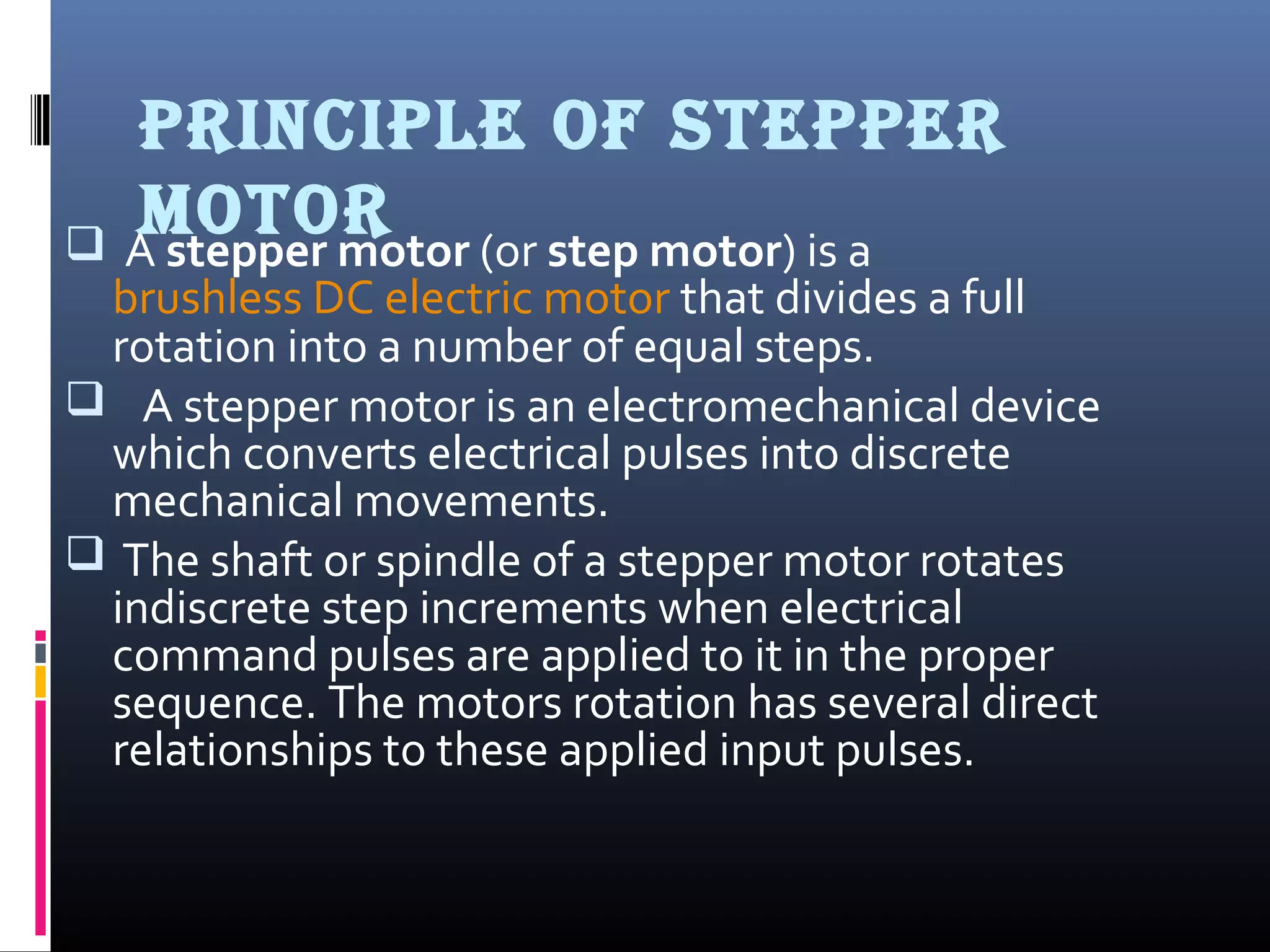 stepper motor | PPT