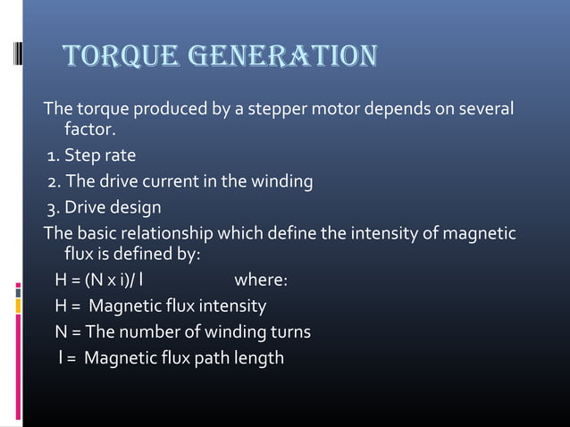 stepper motor | PPT | Consumer Electronics | Technology & Computing