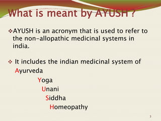 AYUSH | PPTX