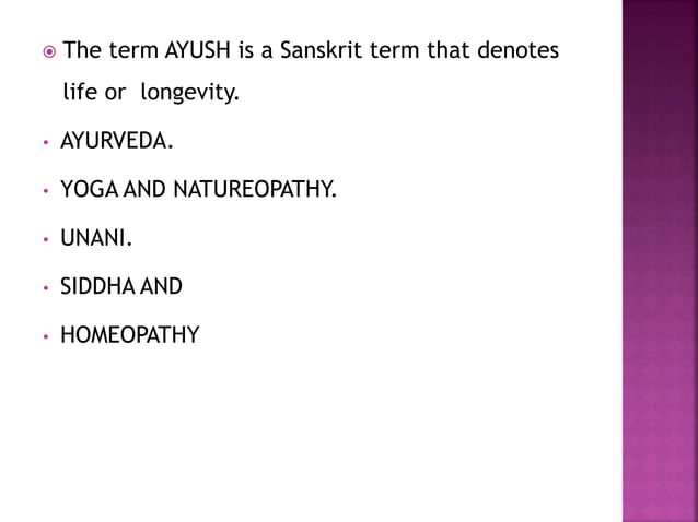 Ayush | PPT