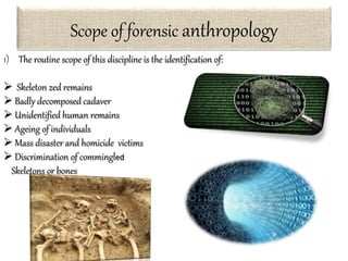 forensic anthropology | PPTX