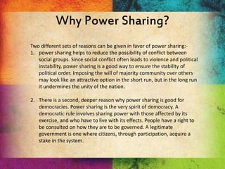 Power Sharing in Sri Lanka and Belgium Class 10 Civics | PPTX