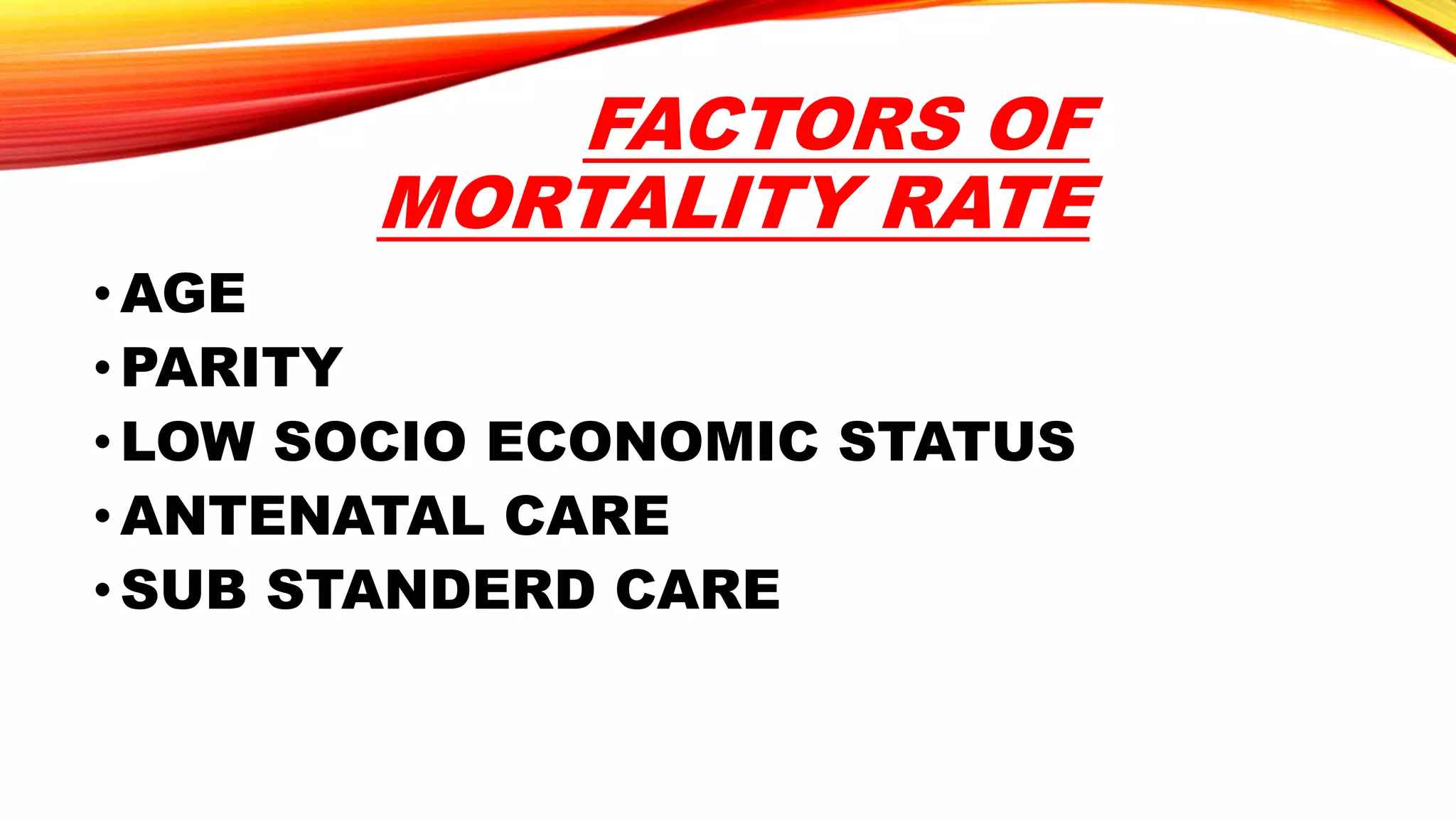vital statistics | PPTX