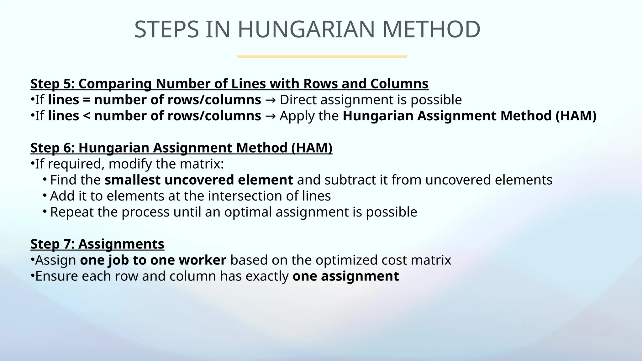 Operations Research assignment problem ayushi | PPT
