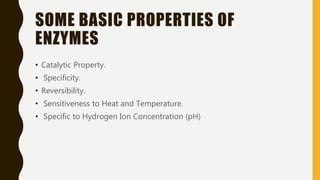 Molecular weight determination and Characterization of Enzymes | PPTX