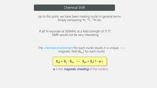 Nuclear magnetic resonance by ayush kumawat | PPTX