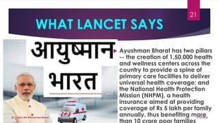 Ayushman Bharat Yojana National Health Protection Scheme | PPT