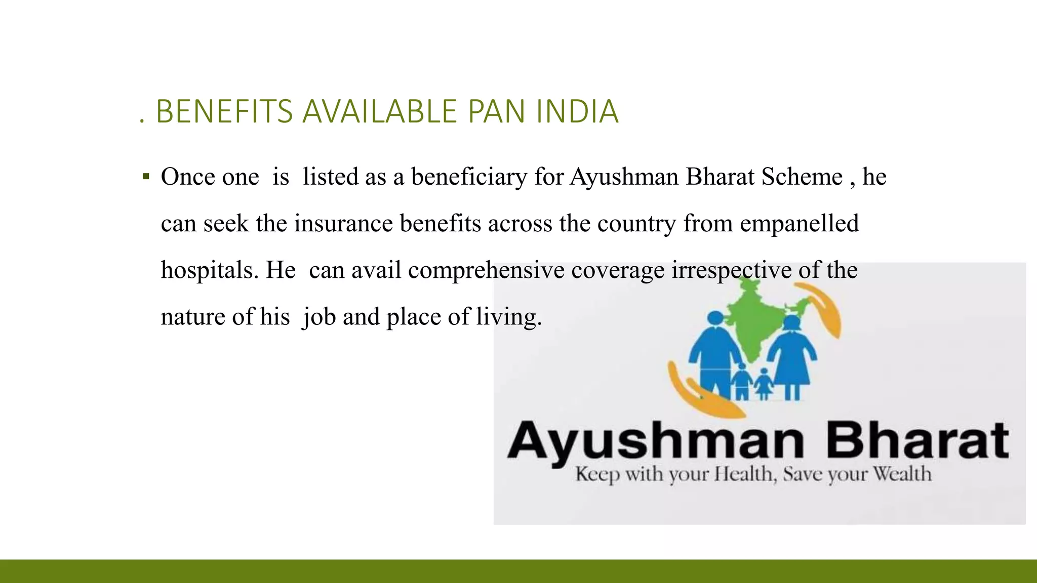 Ayushman bharat | PPTX