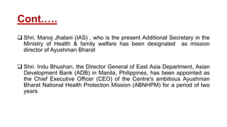 Ayushman bharat dr. ruchi kushwaha | PPTX