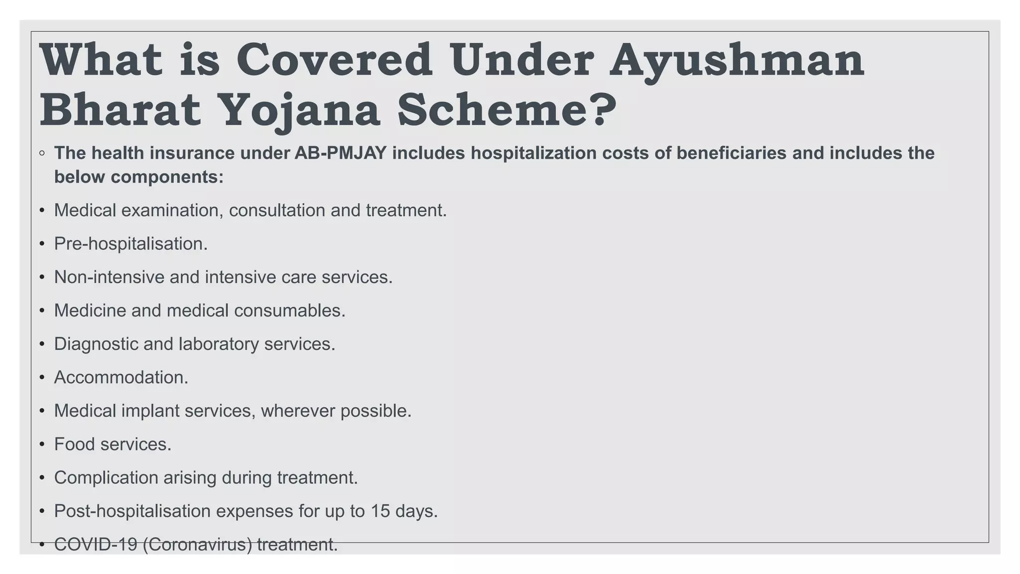 Ayushman Bharat - PMJAY | PPTX