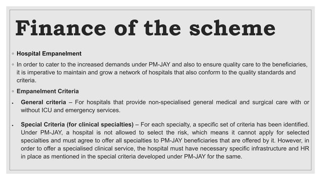 Ayushman Bharat - PMJAY | PPTX | Health Insurance | Insurance