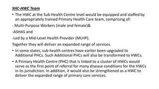 Ayushman Bharat – Health and Wellness Centre.pptx