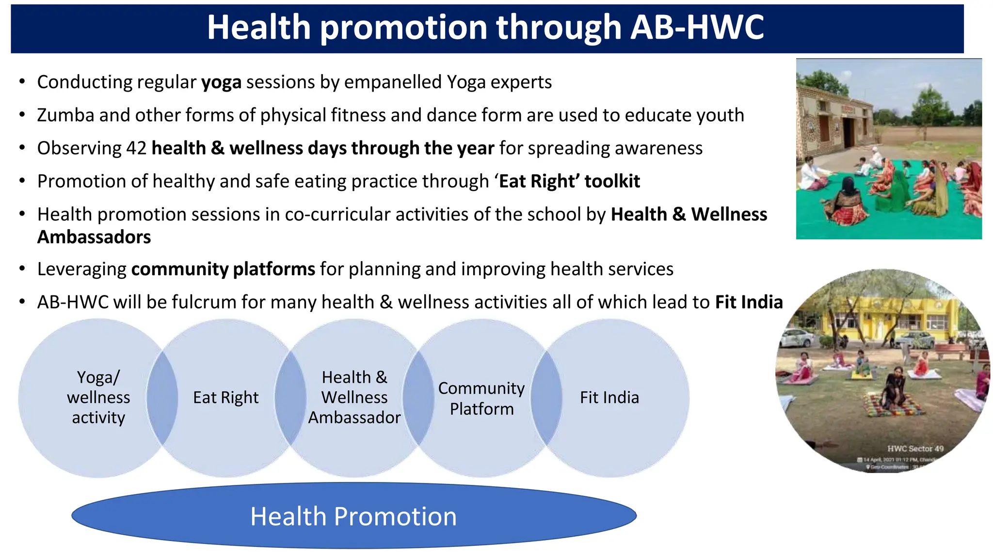 Ayushman Bharat HWC PPT pradanmatri jan arogya yojana | PPT