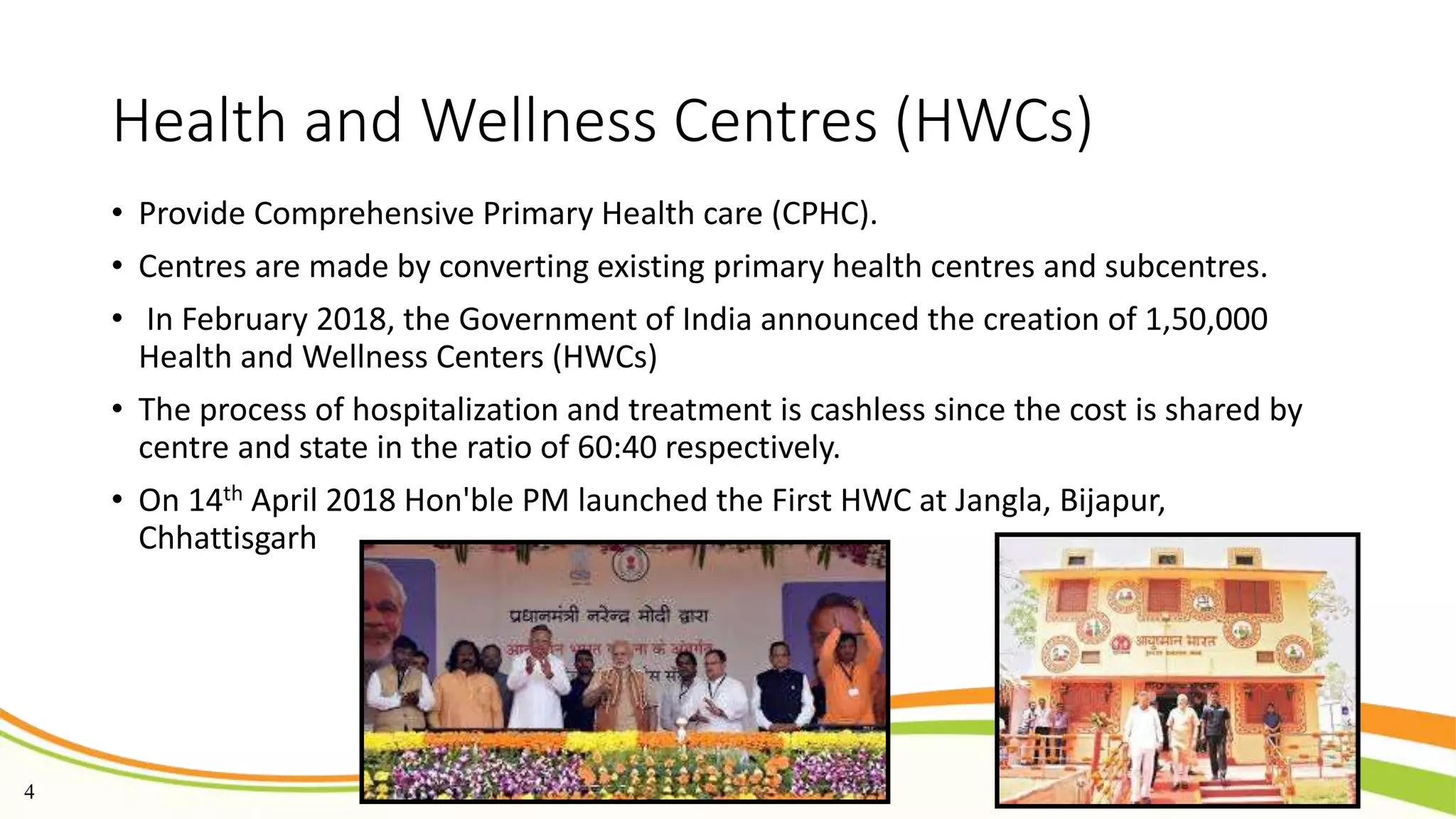 Presentation on Ayushman bharat Yojana by PM Modi | PPTX