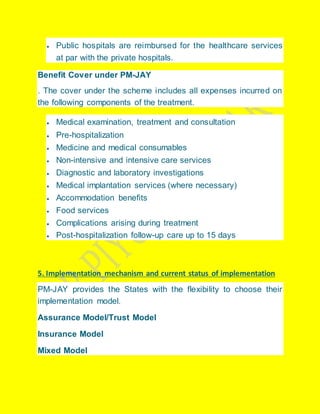Ayushman bharat programme | DOCX