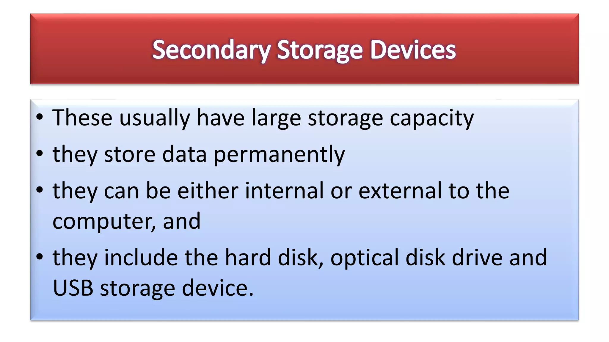Input ,Output & Storage Devices | PPTX