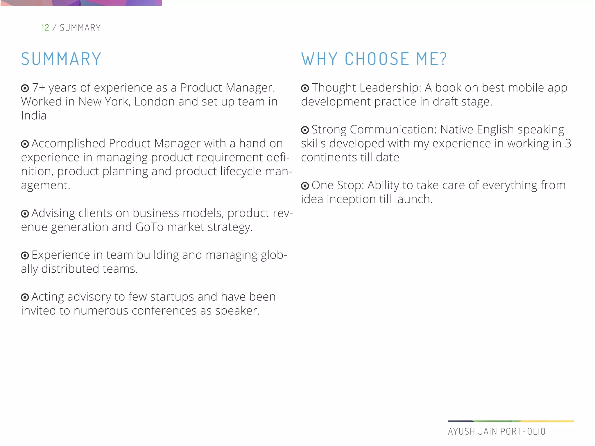Ayush portfolio | PDF