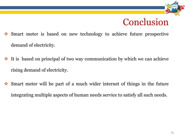 SMART METER ppt | PPTX | Internet of Things | Internet