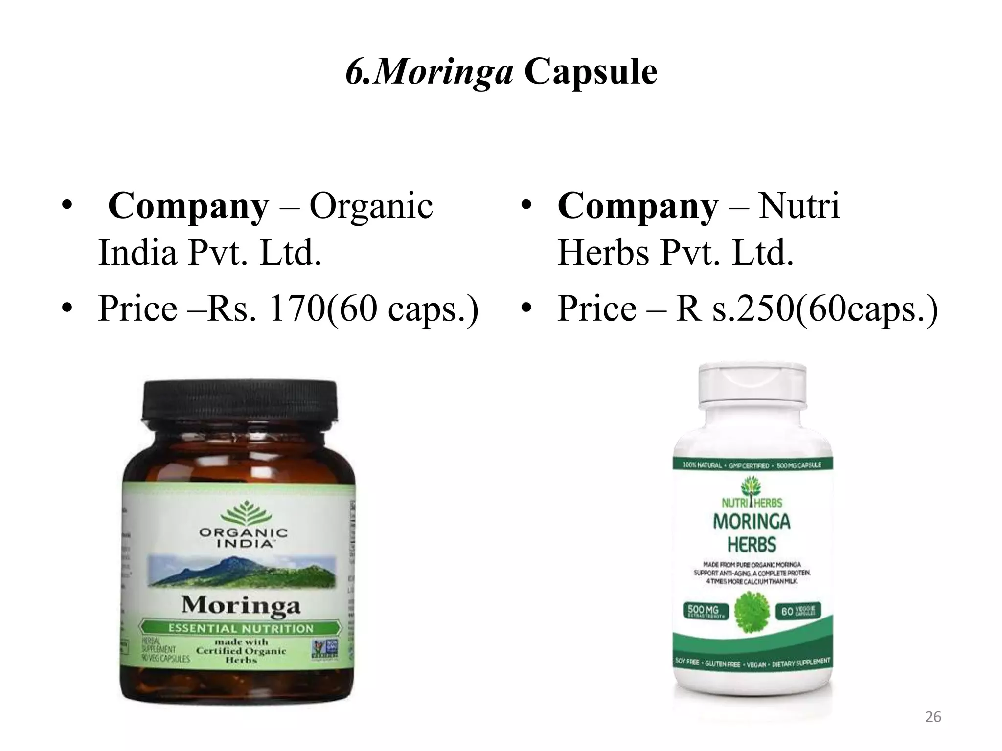 moringa-the miracle tree | PPTX