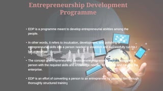 Entrepreneurship Development Program.pptx | Business | Business and Finance