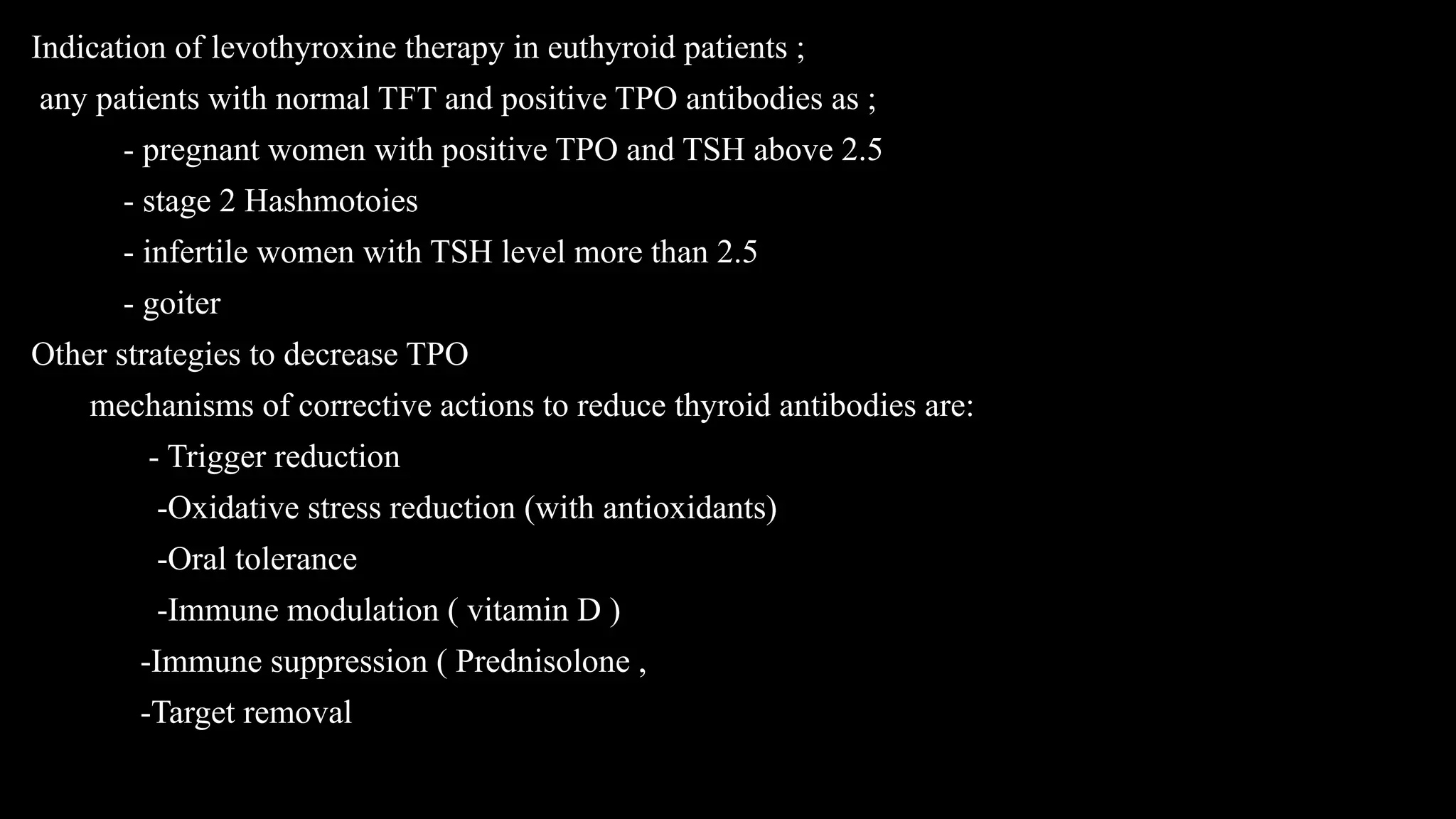 Updated treatment of hypothyroidism, causes and symptoms | PPT