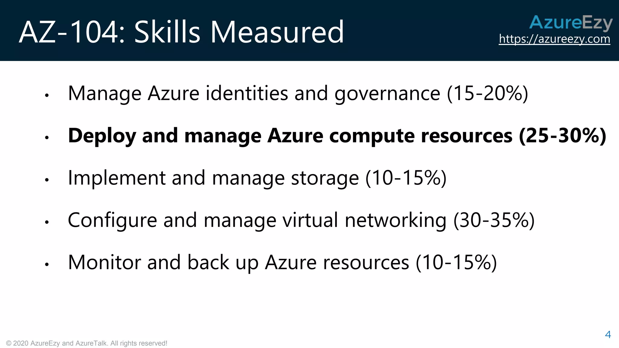 Az 104 session 3 azure compute | PDF