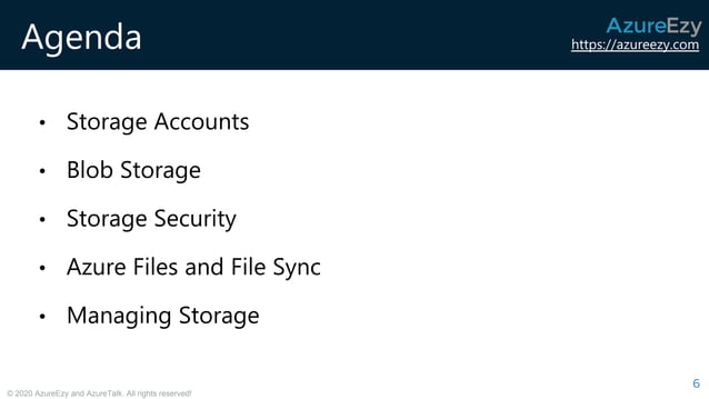 Az 104 session 4: azure storage | PDF | Cloud Computing | Internet
