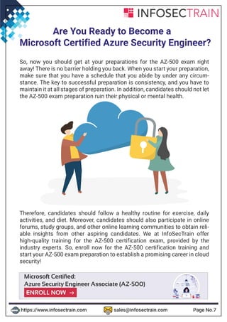 AZ 500 Exam Preparation @ Infosec Train | PDF