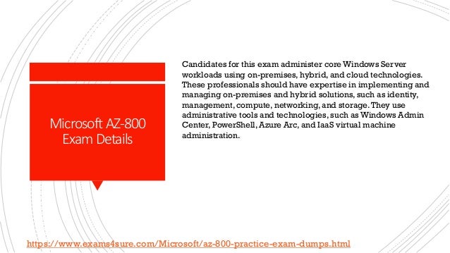Microsoft AZ-800 Exam Questions | PDF