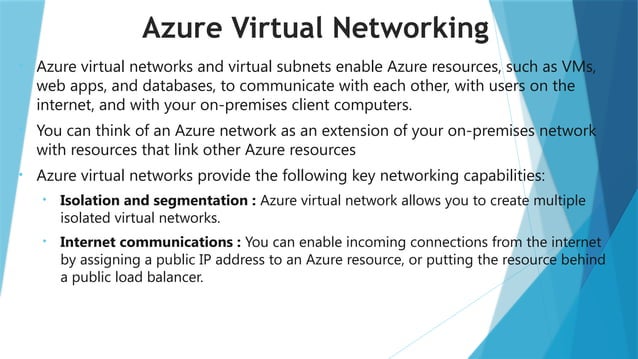 AZ-900 Microsoft Azure Fundamentals.pptx | Cloud Computing | Internet