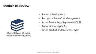 AZ-900T00 Microsoft Azure Fundamentals-06 (pricing and spt)_FINAL.pptx