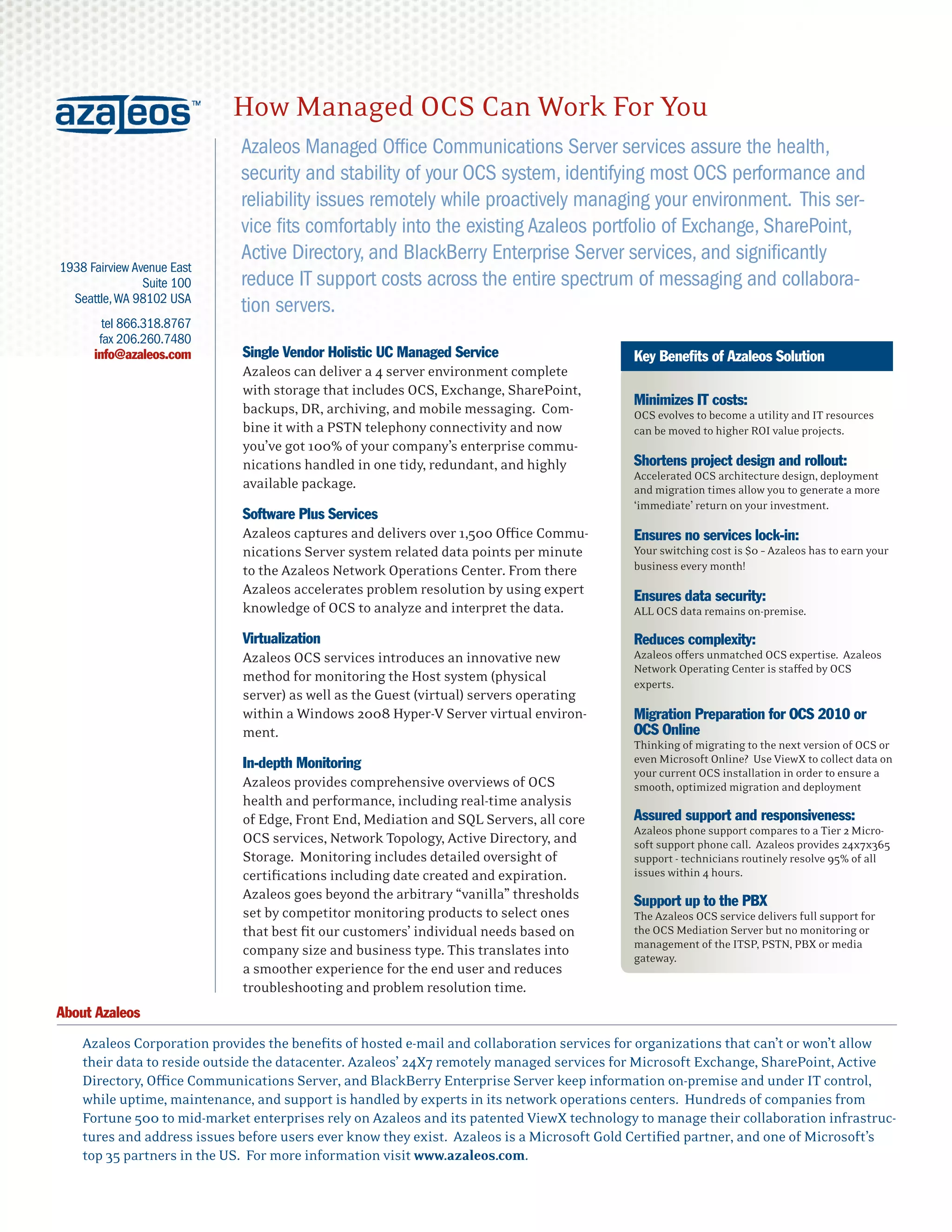 Az Managed Ocs | PDF