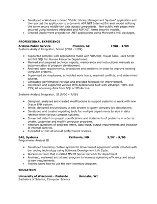 Resume | PDF